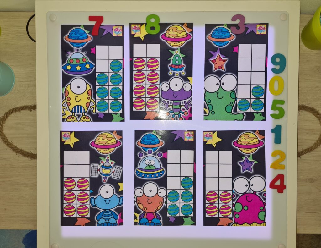 Conteo planetas “ESPACIO” | Mi Mesa Magica