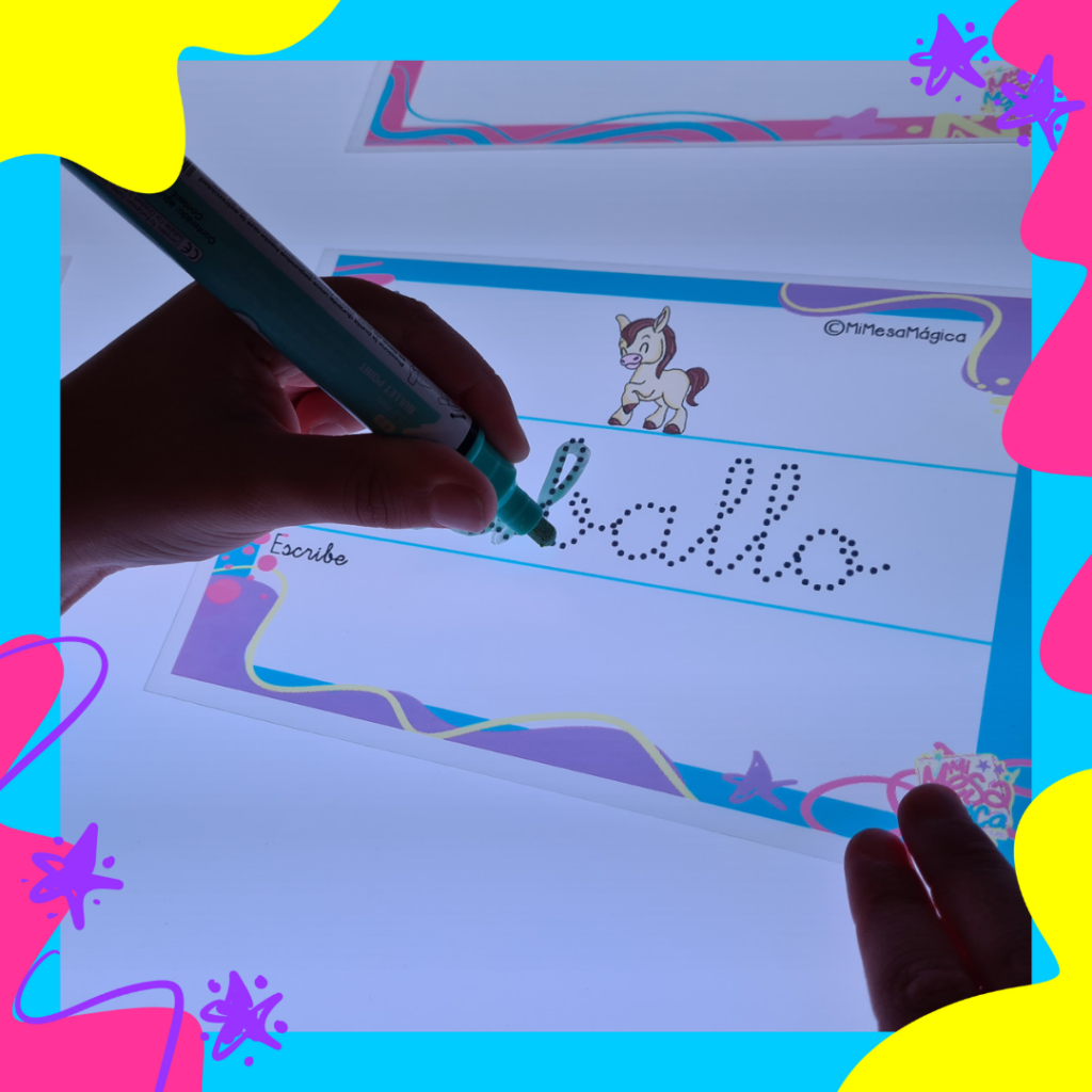 Tarjetas lectoescritura mayúsculas y minúsculas | Mi Mesa Magica